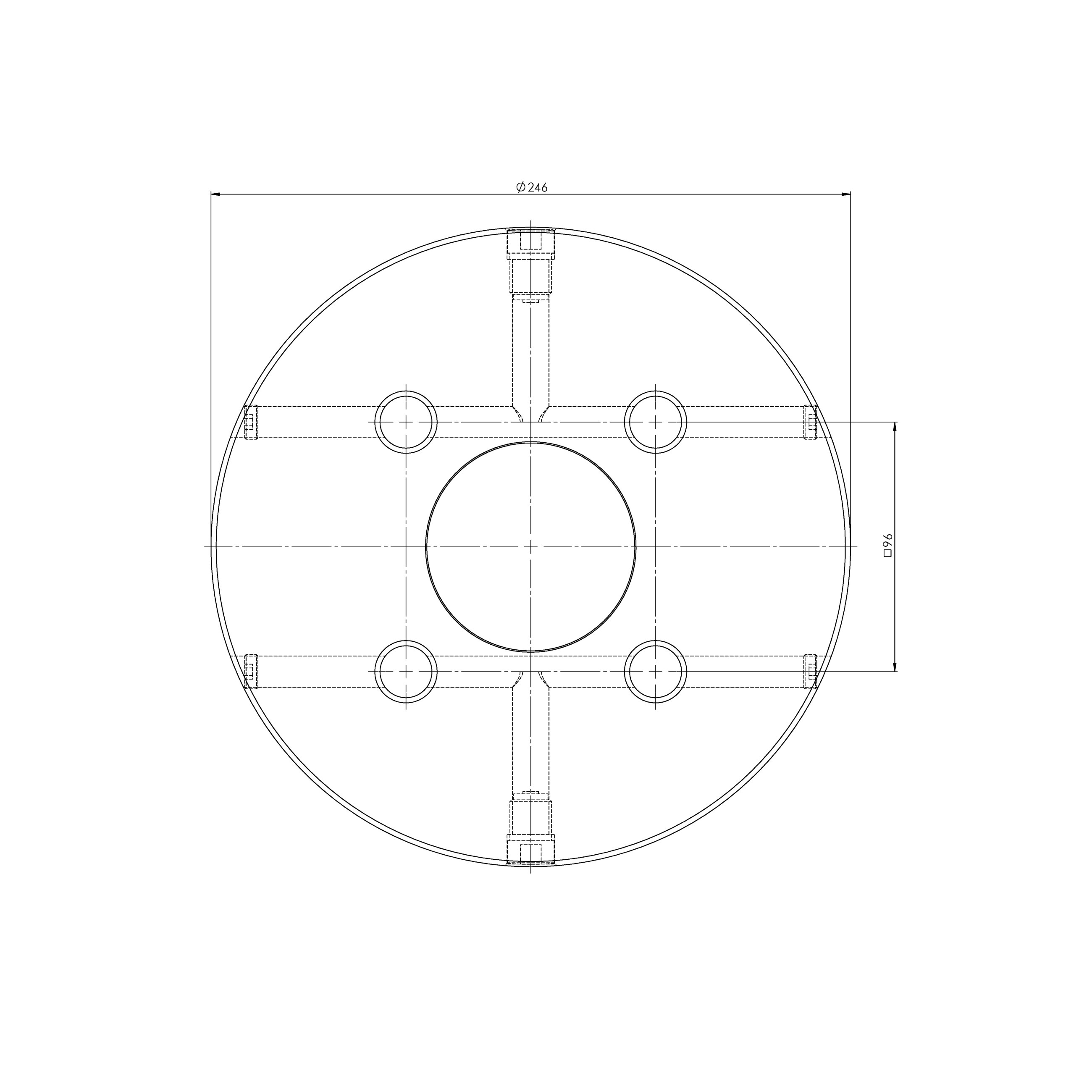 45843: Quick•Point® Round Plate | LANG Technik